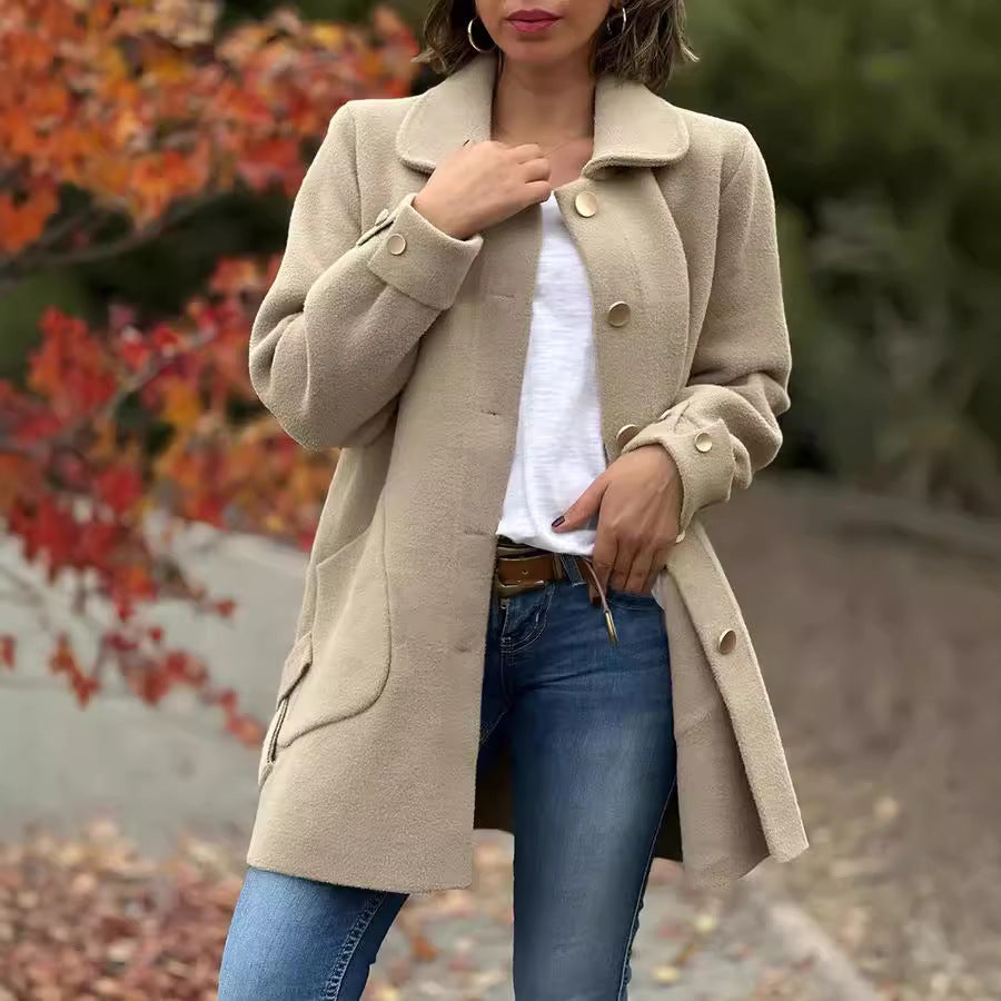 Lirenne | Classic Oversized Coat – Lisa & Warren London